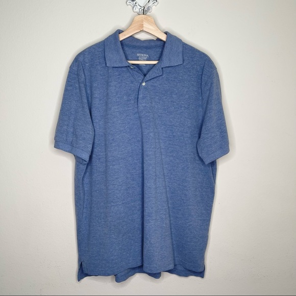 Merona | Shirts | Merona Blue Polo Shirt | Poshmark